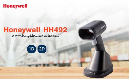 Máy đọc mã vạch không dây Honeywell HH492